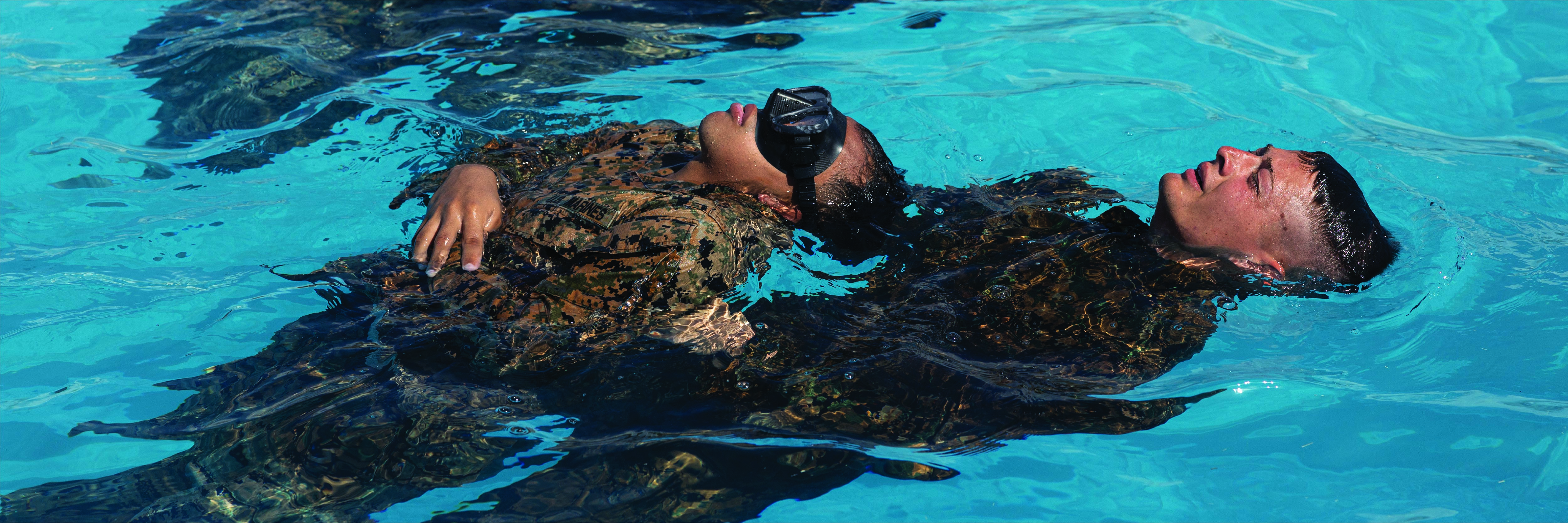 MCCS Buddy Up! Aquatics Workouts Boost Motivation and Camaraderie